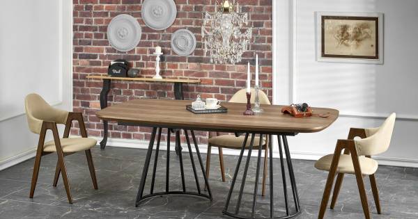 Разтегателна трапезна маса Everton - Топ Цени | Мебели Онлайн Orhideamebel.com